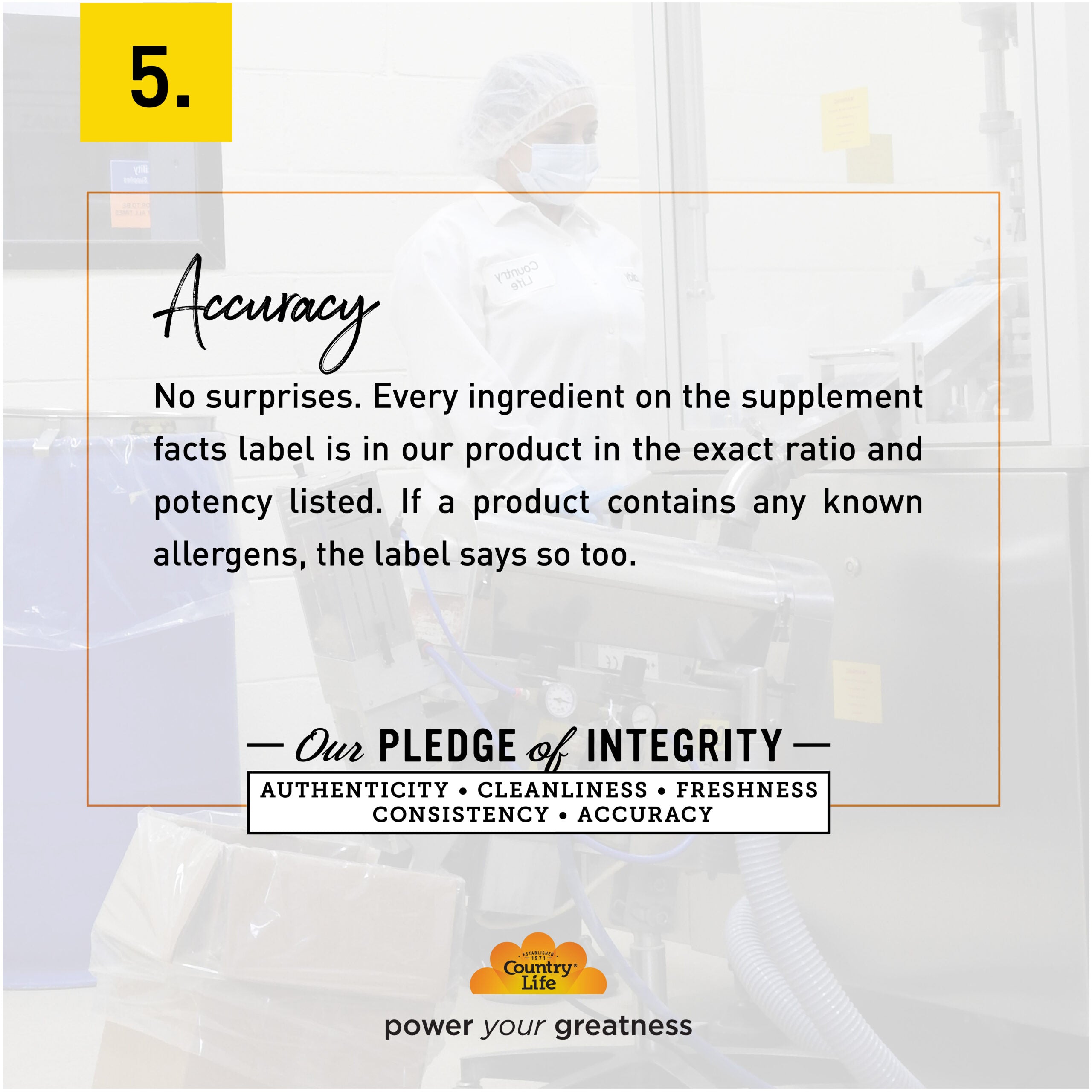 Understanding the Country Life® Pledge of Integrity – Country Life Vitamins