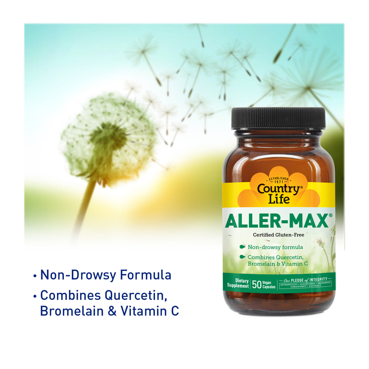 Aller-Max® | Seasonal and Immune Support Supplement – Country Life Vitamins