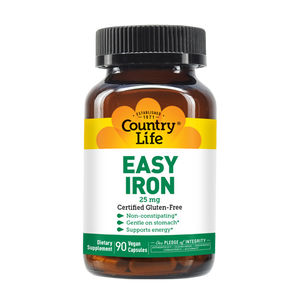 Easy Iron® 25mg Supplement Caps | Energy and Blood Health – Country ...