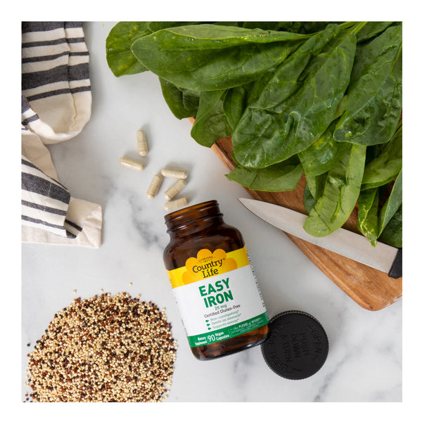 Easy Iron® 25mg Supplement Caps | Energy and Blood Health – Country ...