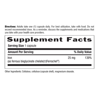 Easy Iron® 25mg Supplement Caps | Energy and Blood Health – Country ...