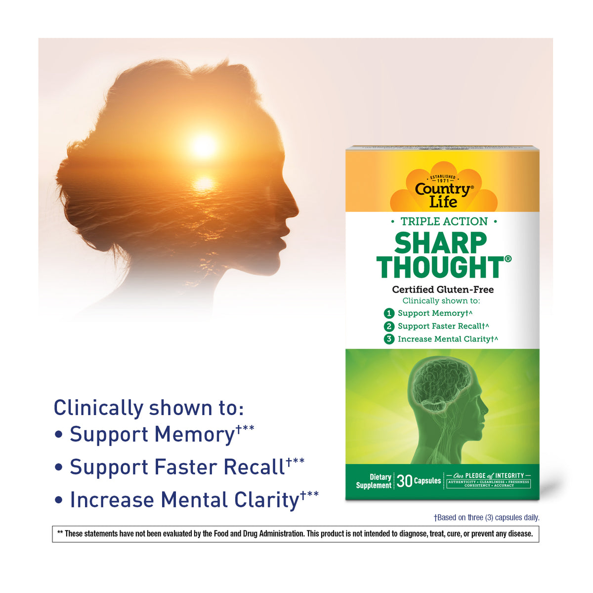 Sharp Thought® Supplement | Cognitive and Memory Support Formula ...