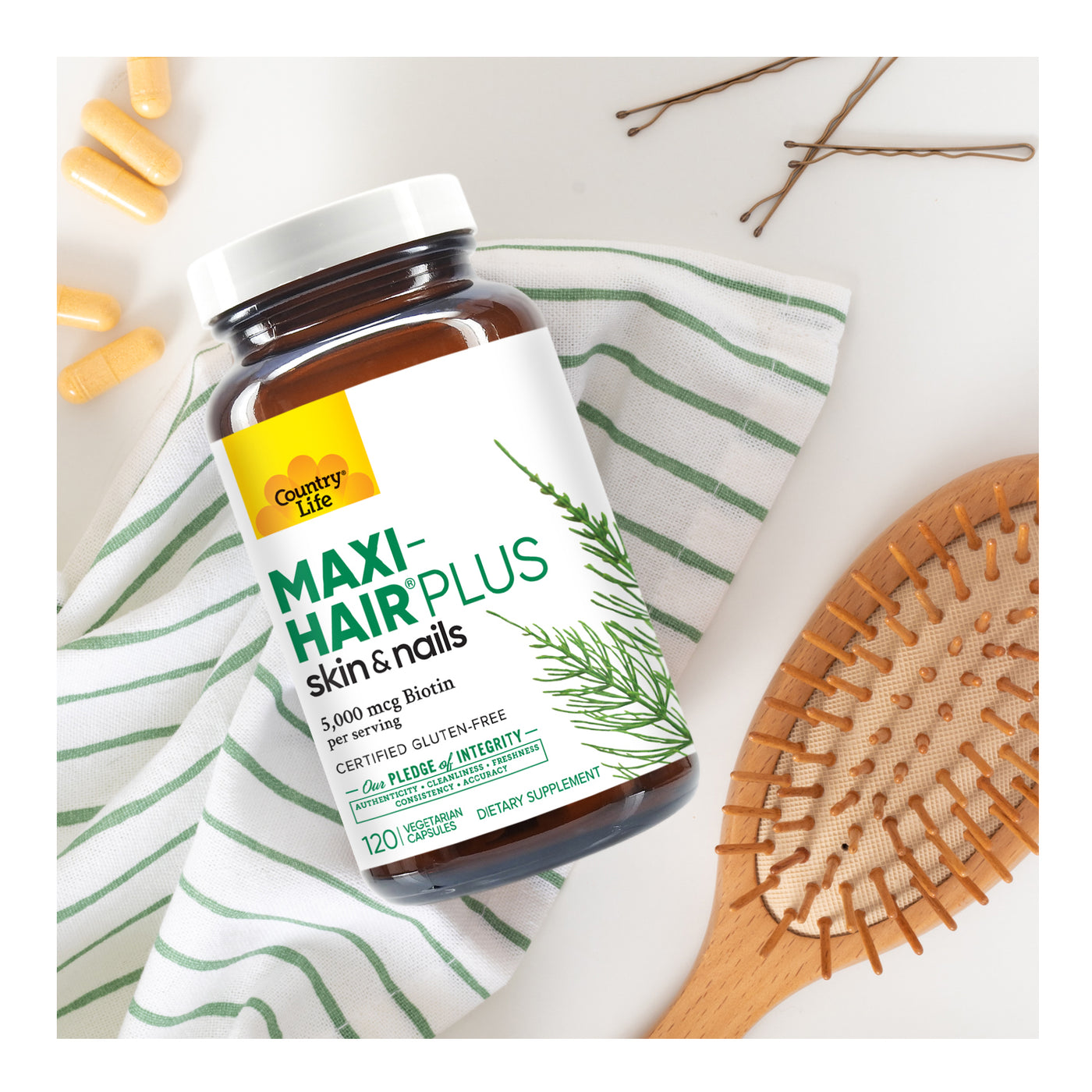 Maxi-Hair® Plus | Hair, Skin, and Nails Supplement | Country Life ...