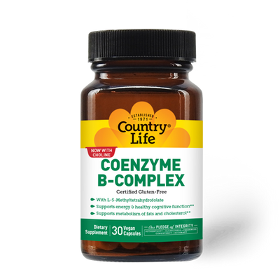 Coenzyme B-Complex Caps | Nervous System Health Supplement – Country ...