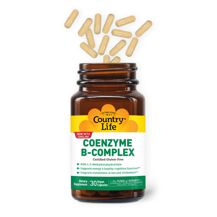 Coenzyme B-Complex Caps | Nervous System Health Supplement – Country ...