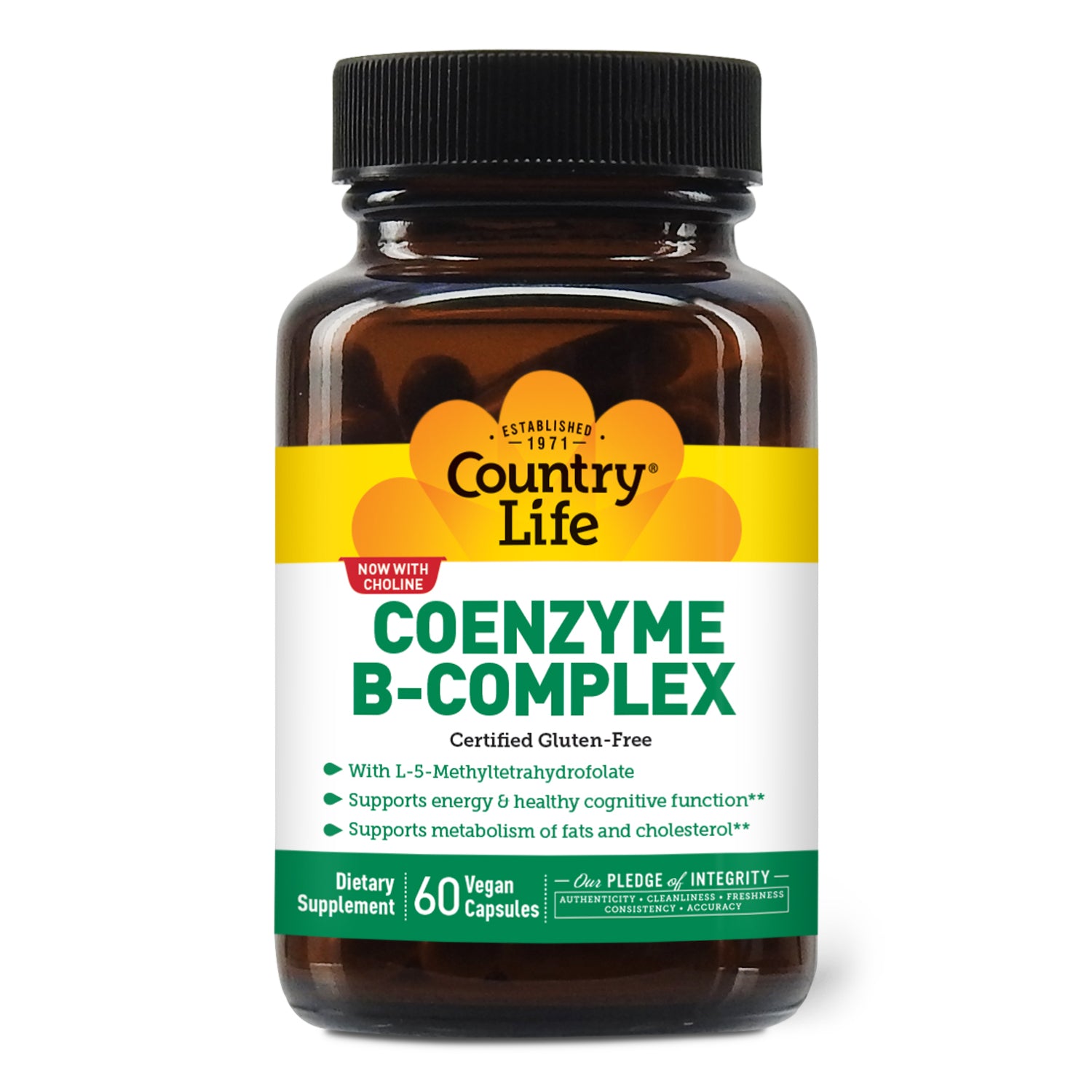 Coenzyme B-Complex Caps | Nervous System Health Supplement – Country ...