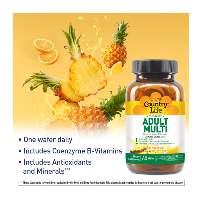 Chewable Adults Multivitamin | Daily Vitamin and Mineral Support ...