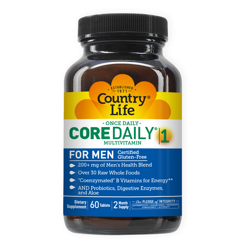 Core Daily-1® for Men | Complete Multivitamin Support – Country Life ...