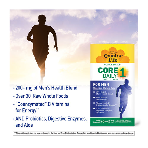 Core Daily-1® for Men | Complete Multivitamin Support – Country Life ...