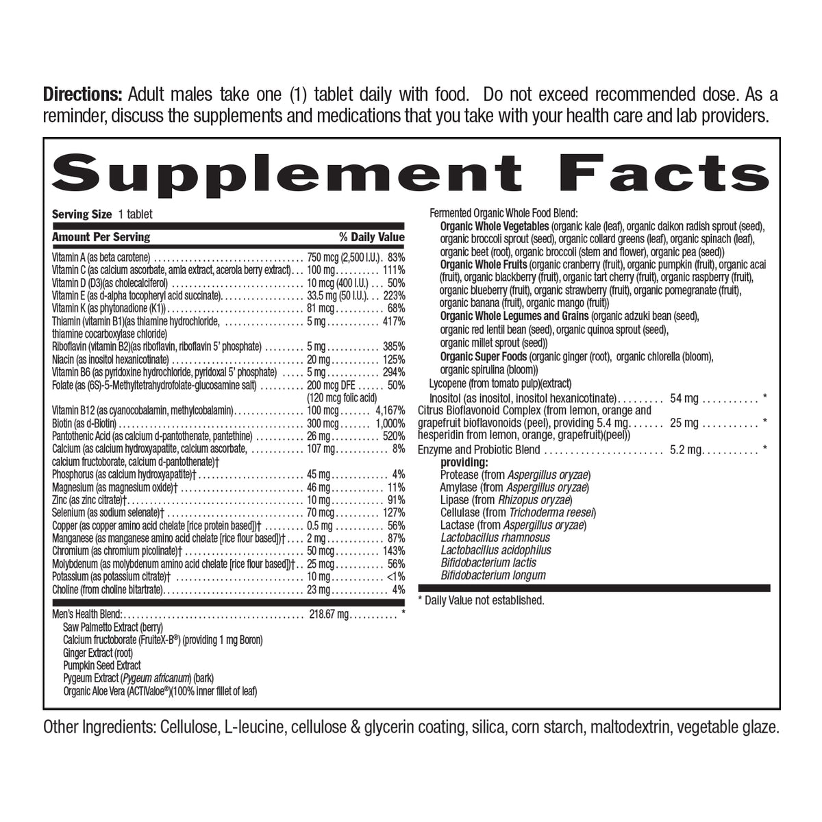 Core Daily-1® for Men | Complete Multivitamin Support – Country Life ...